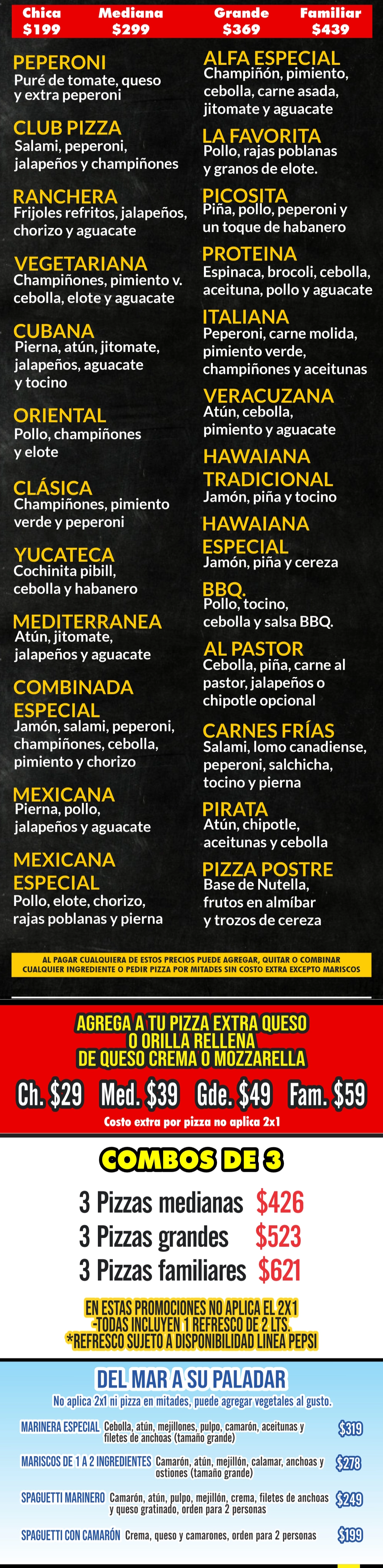 Alfa Pizza || un sabor único